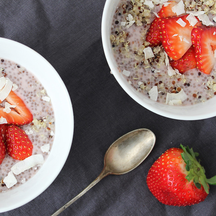 strawberry-coconut-chia-bowl | Ivy
